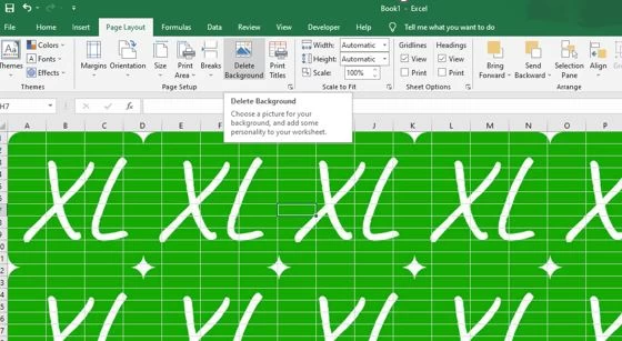 How to Add and Remove Watermark in Excel
