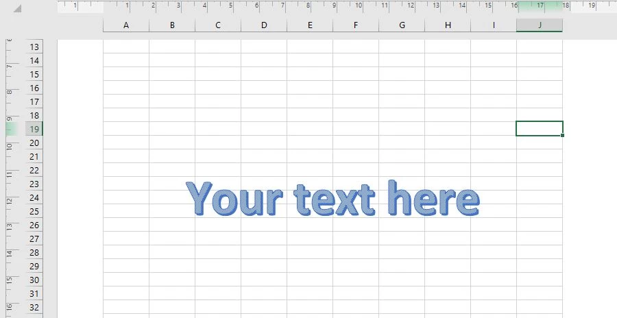 How to Add and Remove Watermark in Excel